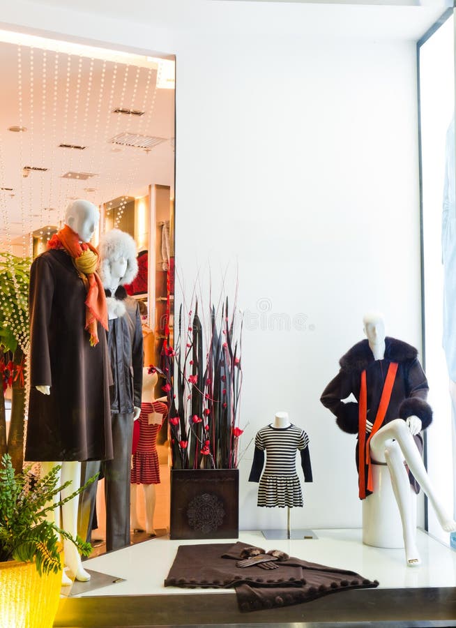 Fashion showcase stock image. Image of dummy, beijing - 23144527