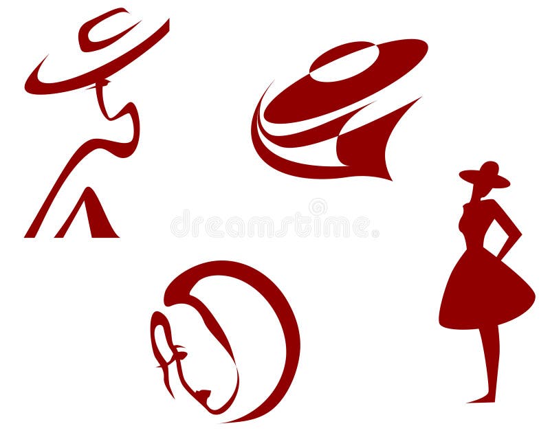 Plus-size Fashion Illustration Stock Vector - Illustration of black ...