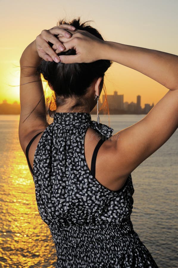 Female backline stock photo. Image of portrait, fashion - 4900702