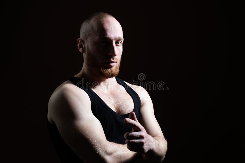 Fashion Young Man. Handsome Guy with Confident Face. Stock Image ...