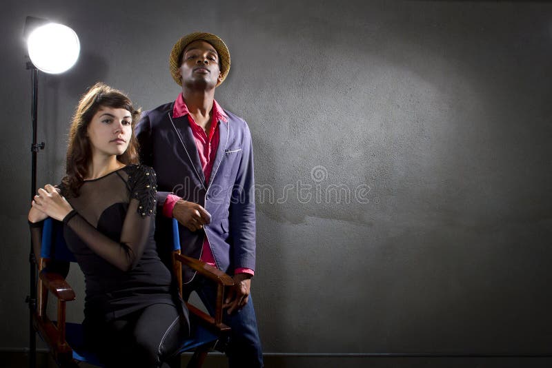 Fashionable Actors stock photo. Image of chic, fashionable - 43466006