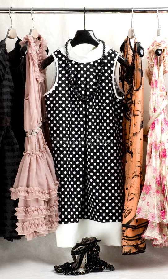 Fashionable Clothes and Shoes Stock Photo - Image of clothes, beautiful ...
