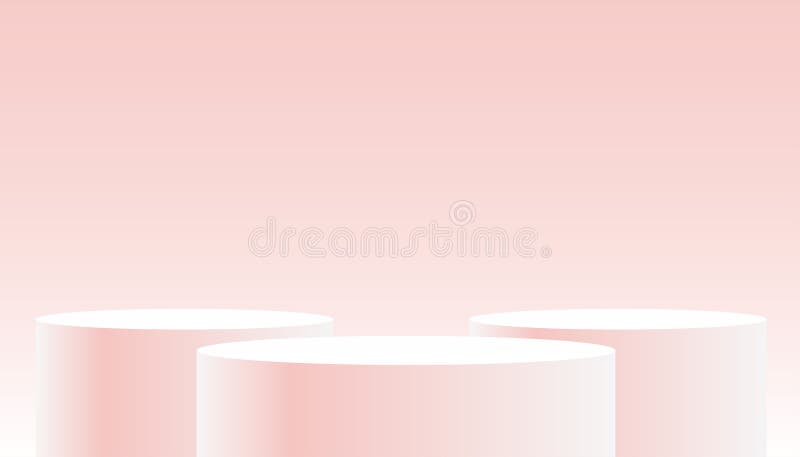 Fashionable 3d Podium Stand Background with Empty Space for Showcase ...