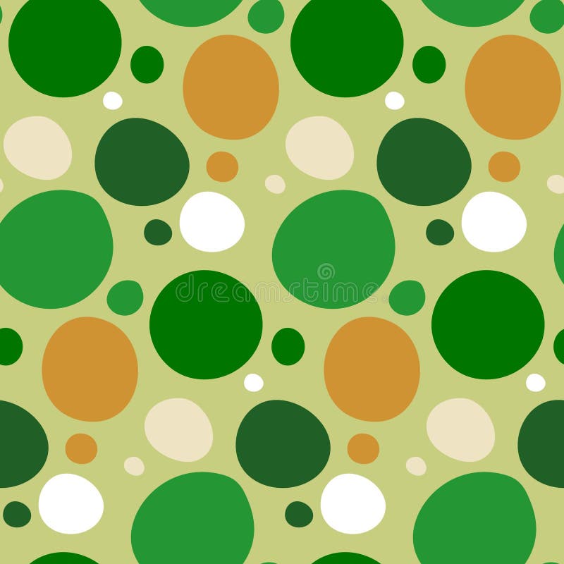 Fashionable Seamless Pattern With Abstract Shapes Hand Drawn Simple Shapes Abstract Modern