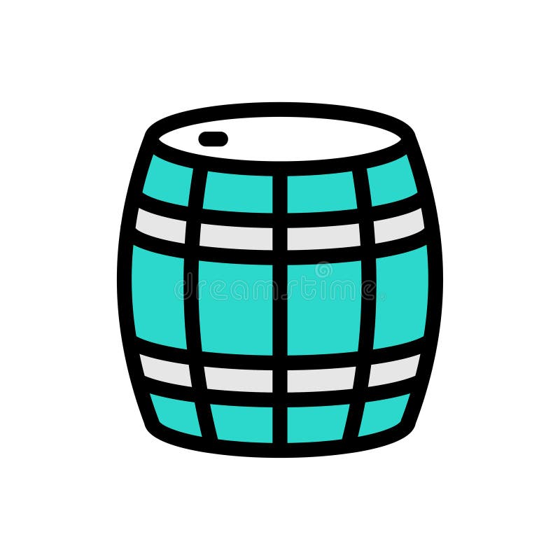 Fass vektor abbildung. Illustration von graphik, ikone - 210843607