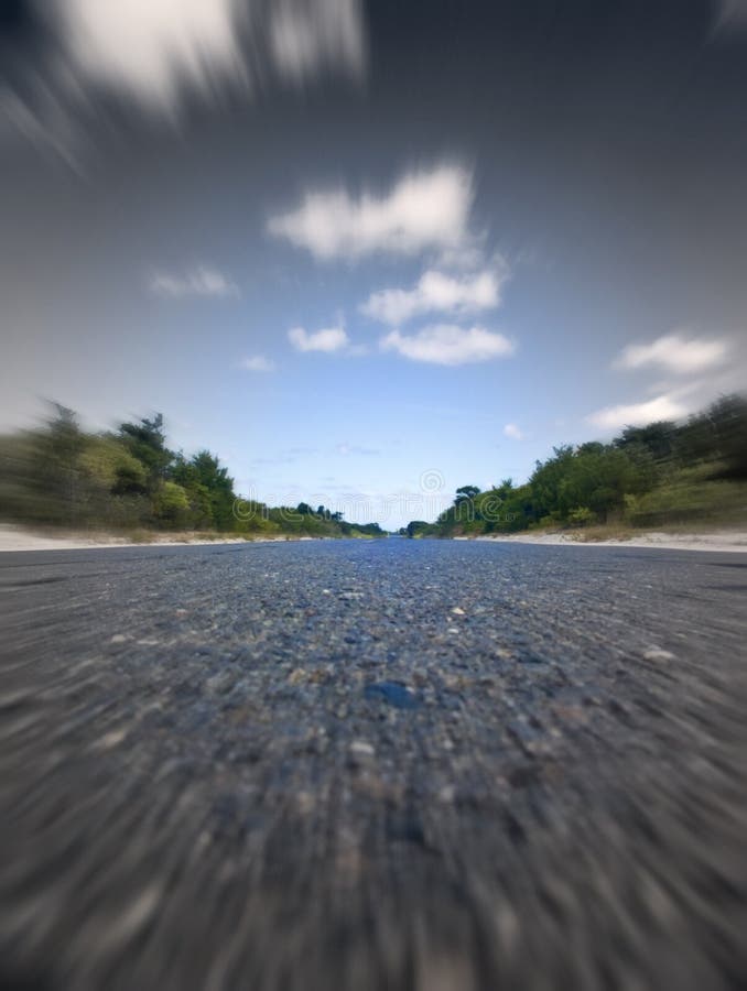 Fast stock photo. Image of trip, turn, speed, highway - 4120134