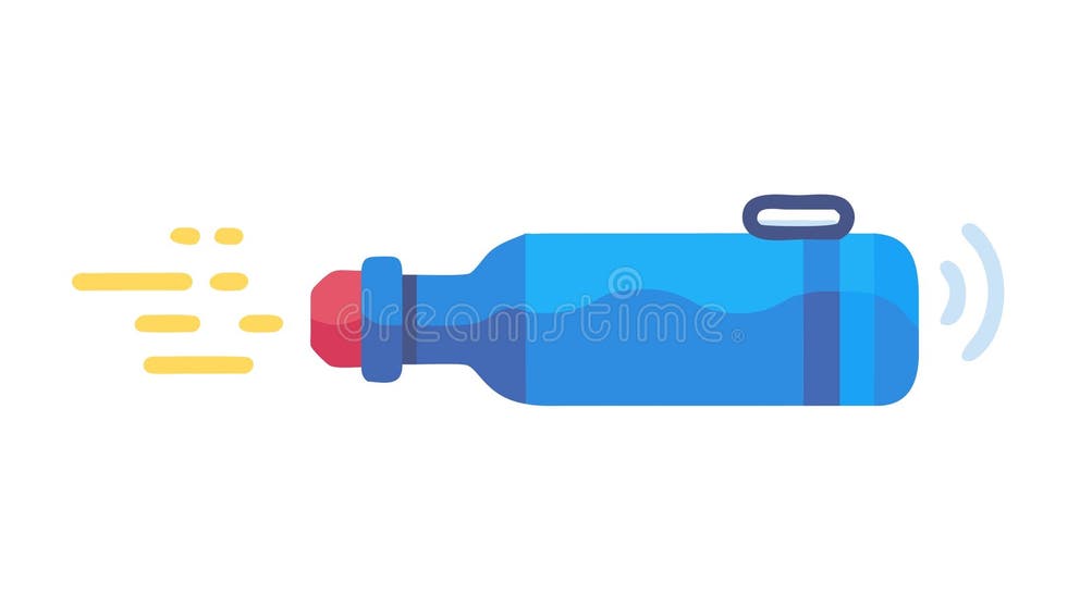 Fast Bottle Spray Icon, Quick Liquid Dispenser, Vector Design ...