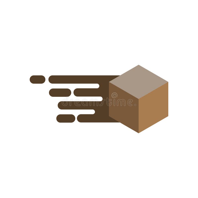 Fast Box Icon Design Template Vector Isolated Illustration Stock Vector ...