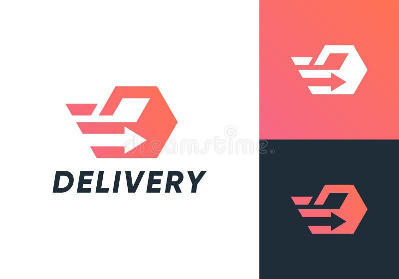 Fast Box Logo Design. Good for Business Express Logistics Delivery Symbol Vector Stock Vector ...