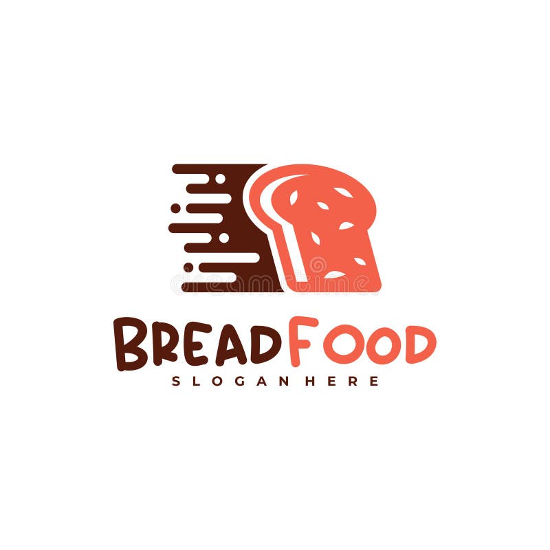 Fast Bread Logo Vector Template, Creative Bread Logo Design Concepts ...