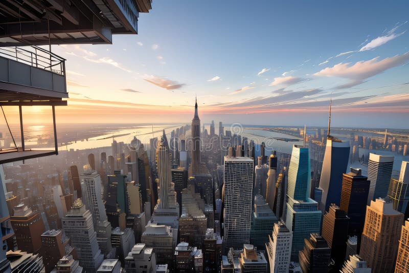 Fast Building Construction in the Future Digital Show Stock Photo ...