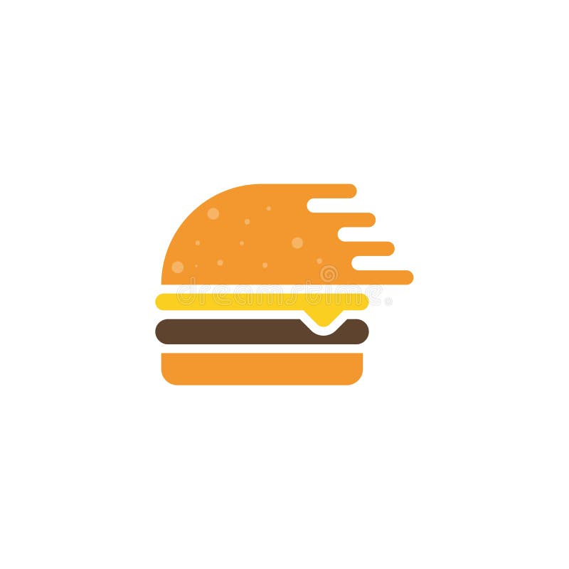 Fast Burger Logo Design Template, Burger Bakery Logo Design Vector ...