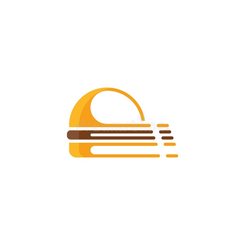 Fast Burger Logo Design Template, Burger Bakery Logo Design Vector ...