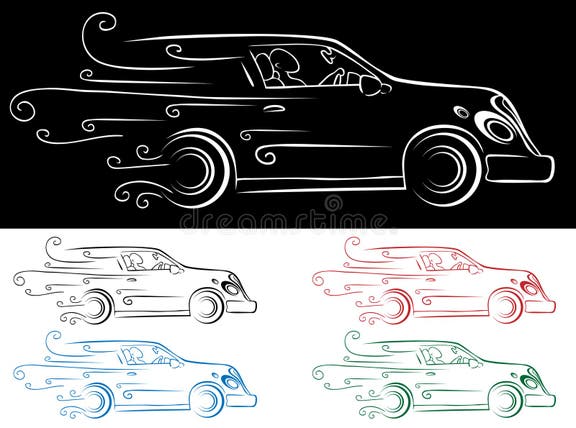 Fast Moving Car Stock Illustrations – 22,010 Fast Moving Car Stock ...