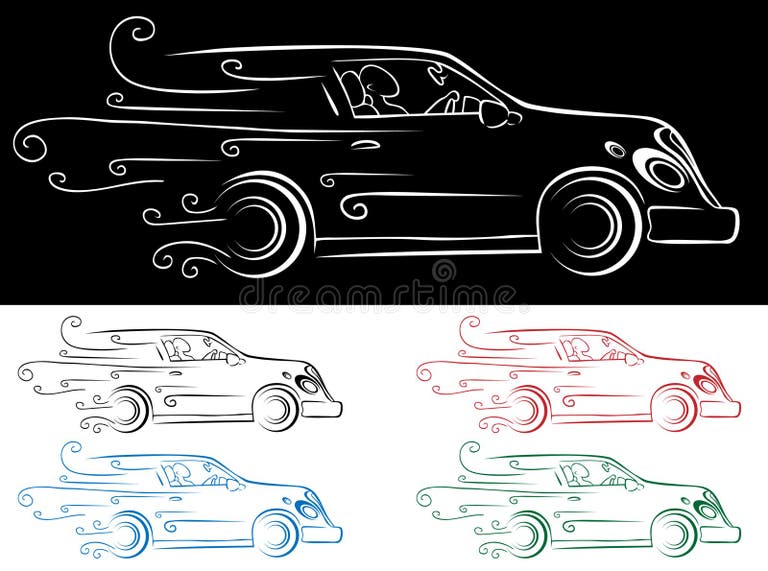 Fast Car Drawing Stock Illustrations – 20,958 Fast Car Drawing Stock ...