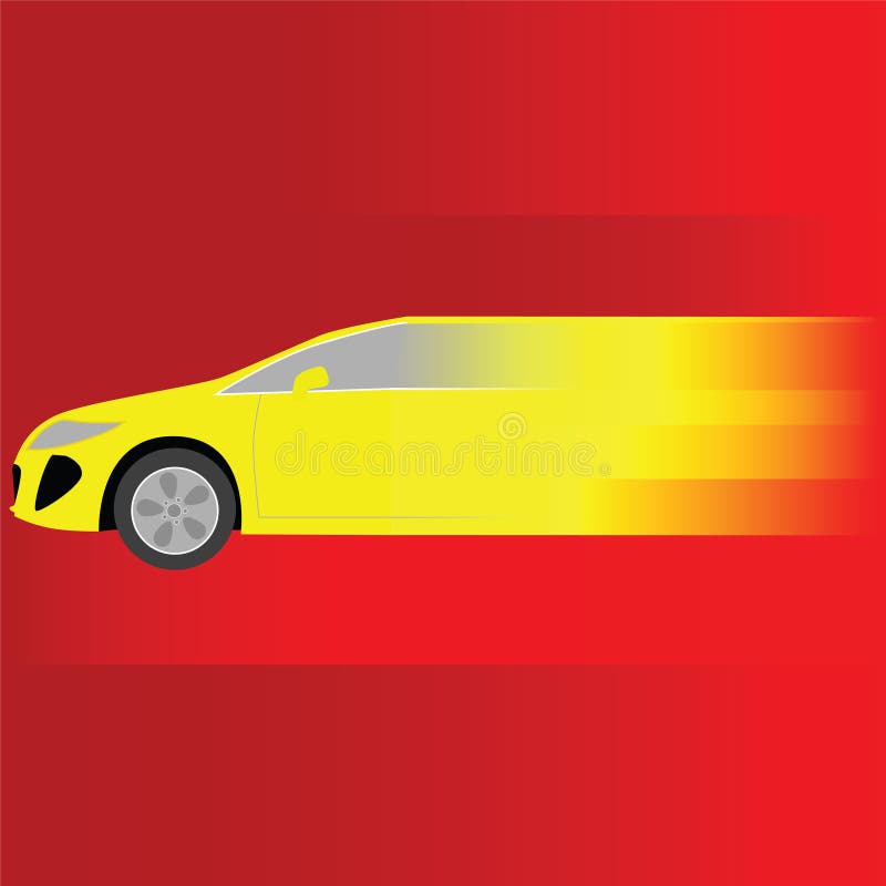 Fast car stock vector. Illustration of fast, race, color - 7419252