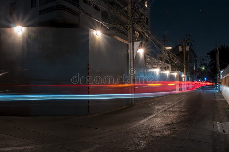 Fast Car Movement on the Roadway Stock Photo - Image of roadway, fast ...