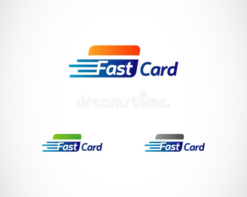 Fast Card Payment Technology Logo Sign Symbol Icon Stock Illustration ...