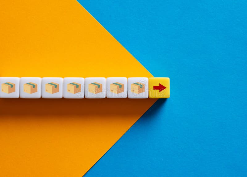 Fast Cargo Delivery Concept. Shipping, Logistic and Transportation ...