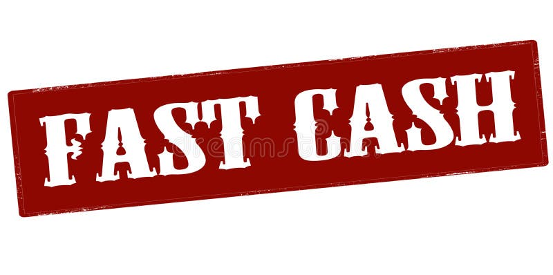 Fast cash stock illustration. Illustration of sign, dough - 92112343
