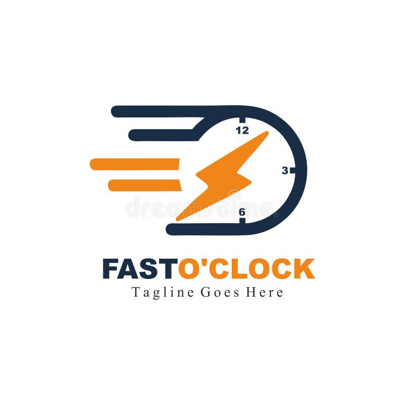 Fast clock stock vector. Illustration of hour, second - 20891241