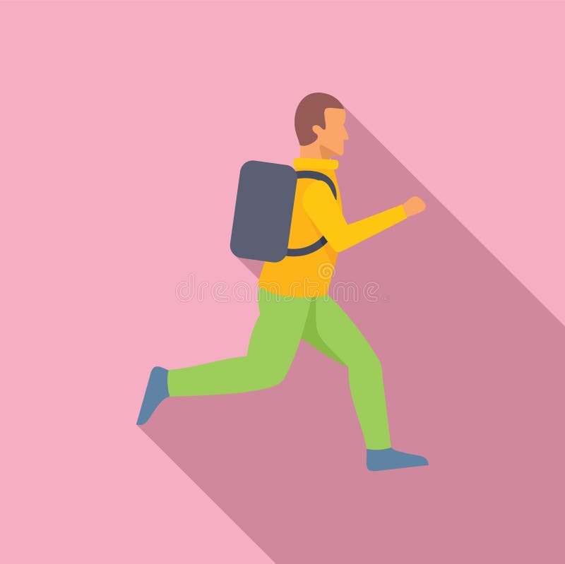 Fast Courier Delivery Icon Flat Vector. Food Shipping Stock ...