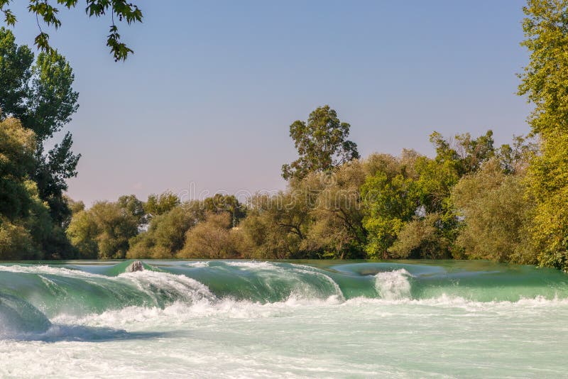 The Fast Current of the River Stock Image - Image of conservancy ...