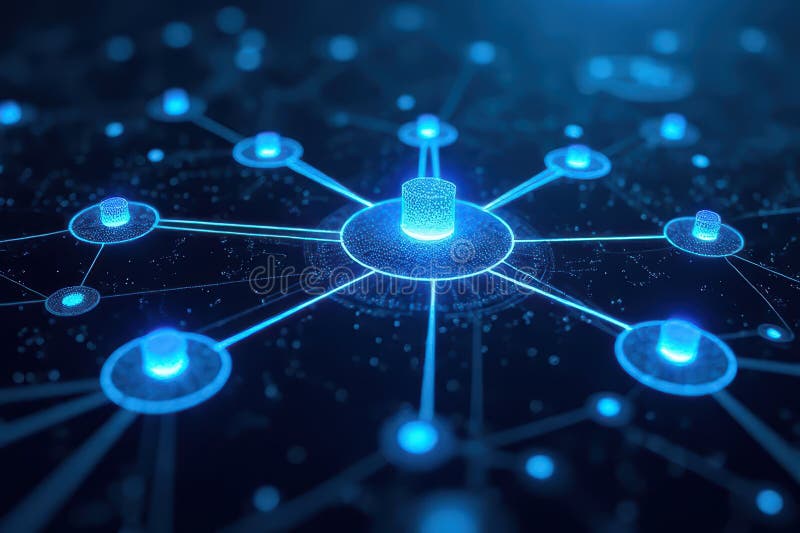 Fast Data Communication stock illustration. Illustration of ...