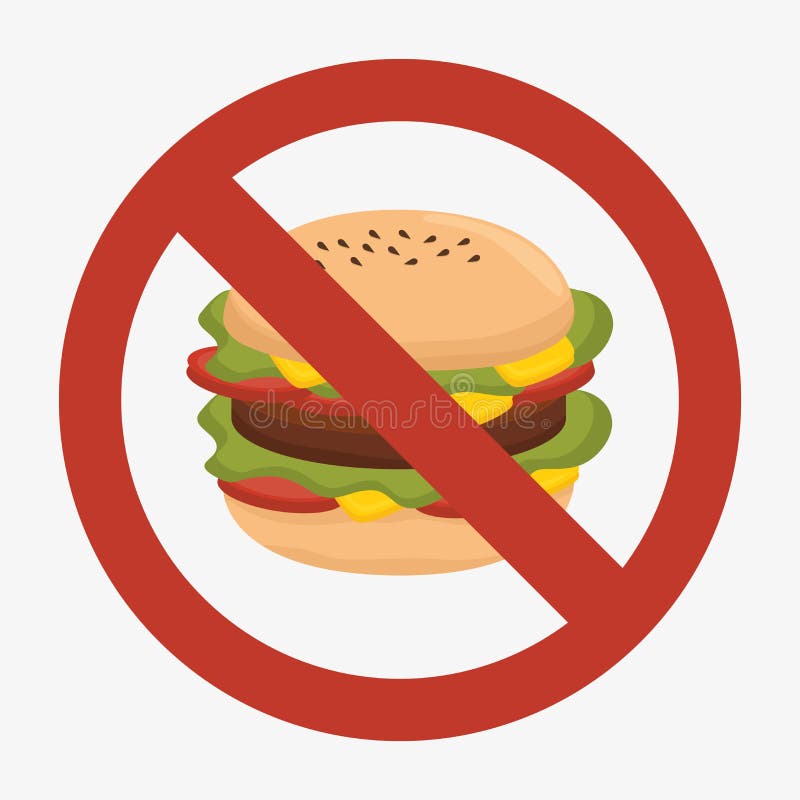 Fast and delicious food stock illustration. Illustration of advert ...