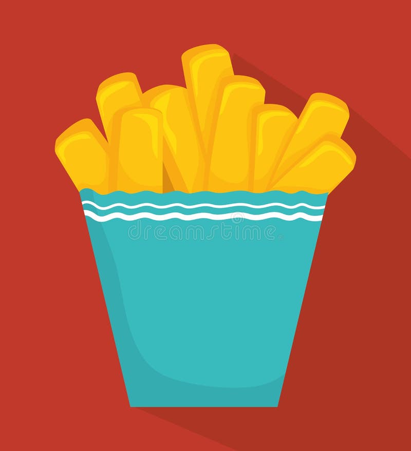 Fast and delicious food stock vector. Illustration of lunch - 64354122