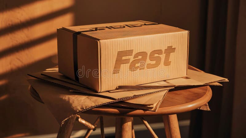 Fast Delivery Cardboard Box Packaging, E-commerce High Quality Image ...