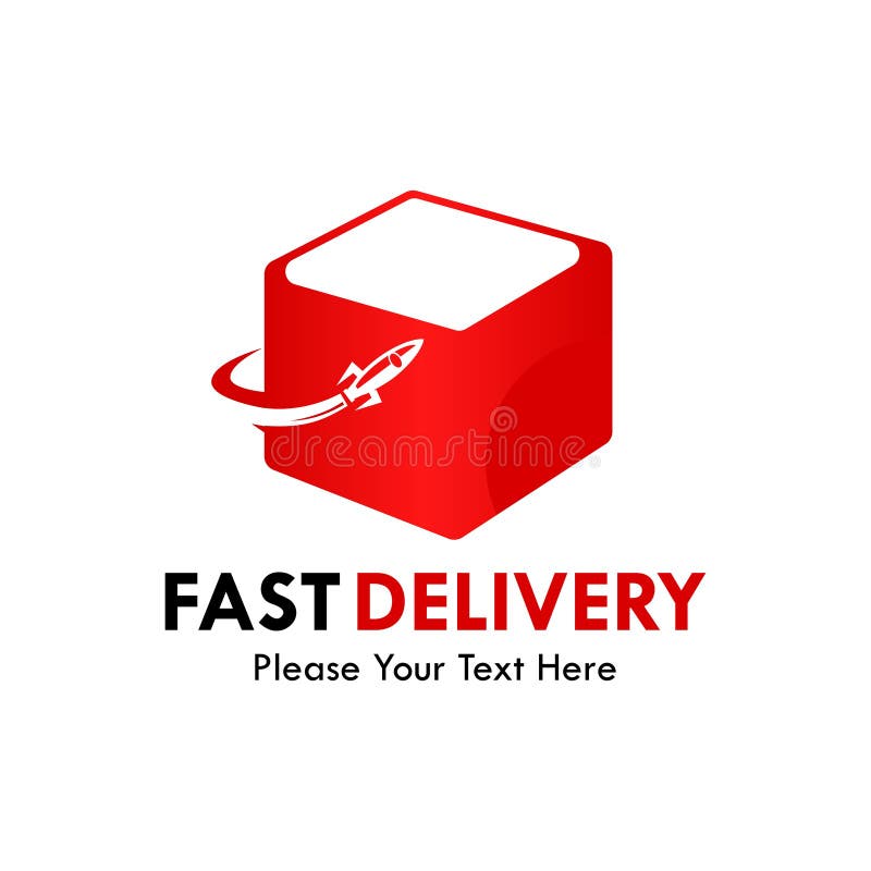Fast delivery logo stock vector. Illustration of advertising - 264173924