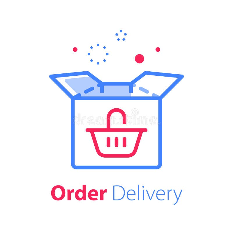Logo Food Delivery Line Stock Illustrations – 7,512 Logo Food Delivery ...