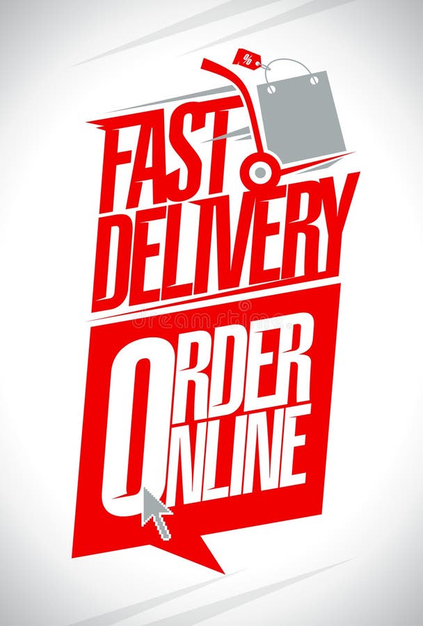 Delivery Order Abstract Concept Vector Illustration. Stock Vector ...