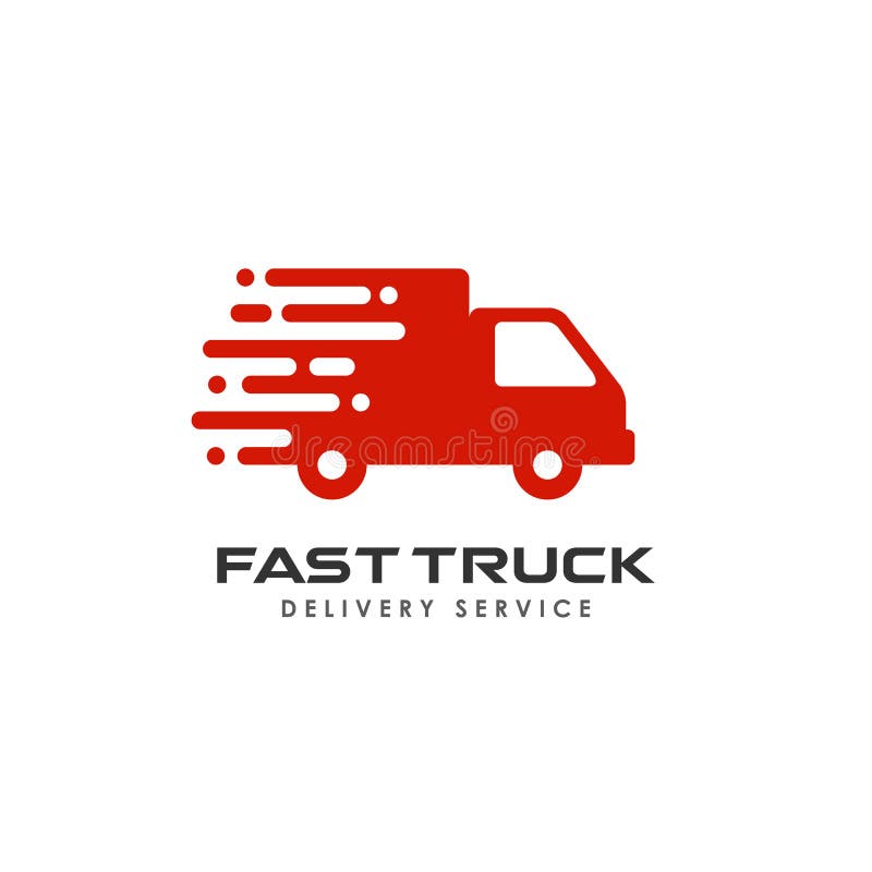Fast Delivery Services Logo Design. Courier Logo Design Template Icon ...