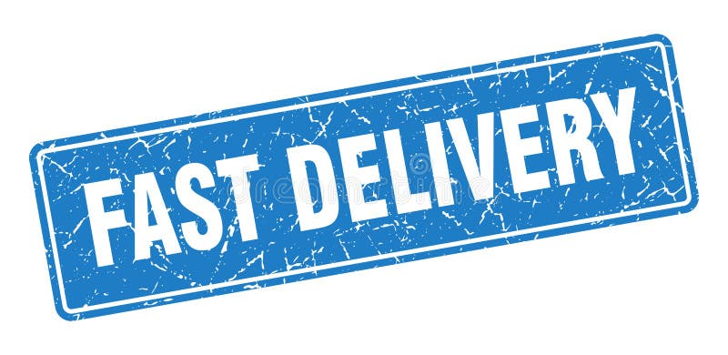 Fast Delivery Sign. Fast Delivery Grunge Stamp Stock Vector ...