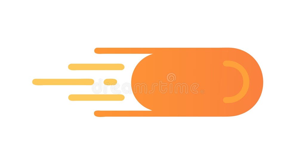 Fast Delivery Speed Icon for Logistics Movement, Vector Design ...