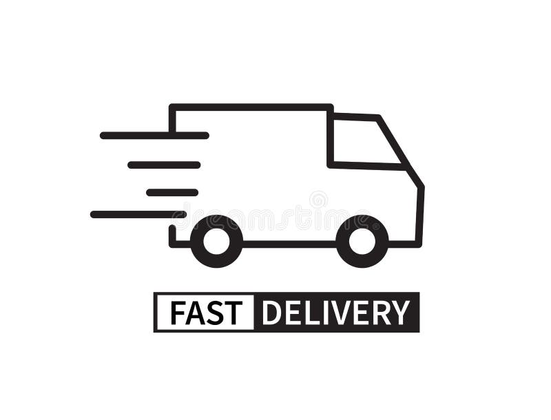 Fast Delivery Truck Icon. Fast Shipping. Design for Website and Mobile ...