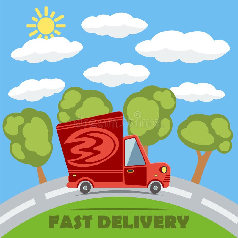 Delivery Van Logo Stock Illustrations – 13,047 Delivery Van Logo Stock ...