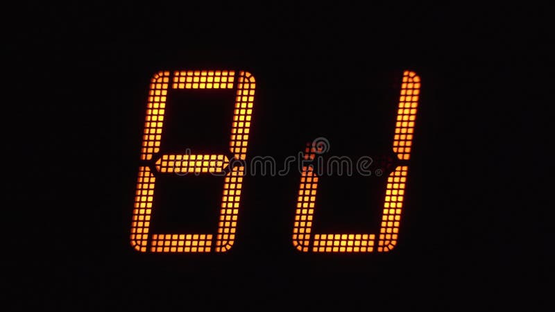 Digital Countdown 30 Seconds Motion Graphics with Green Screen ...