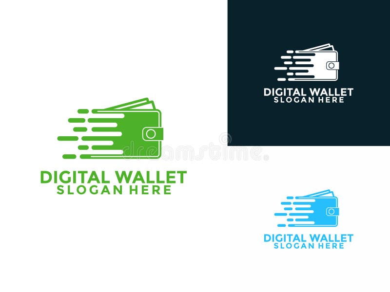 Fast Digital Wallet Logo Design Template, Digital Money Logo Design ...