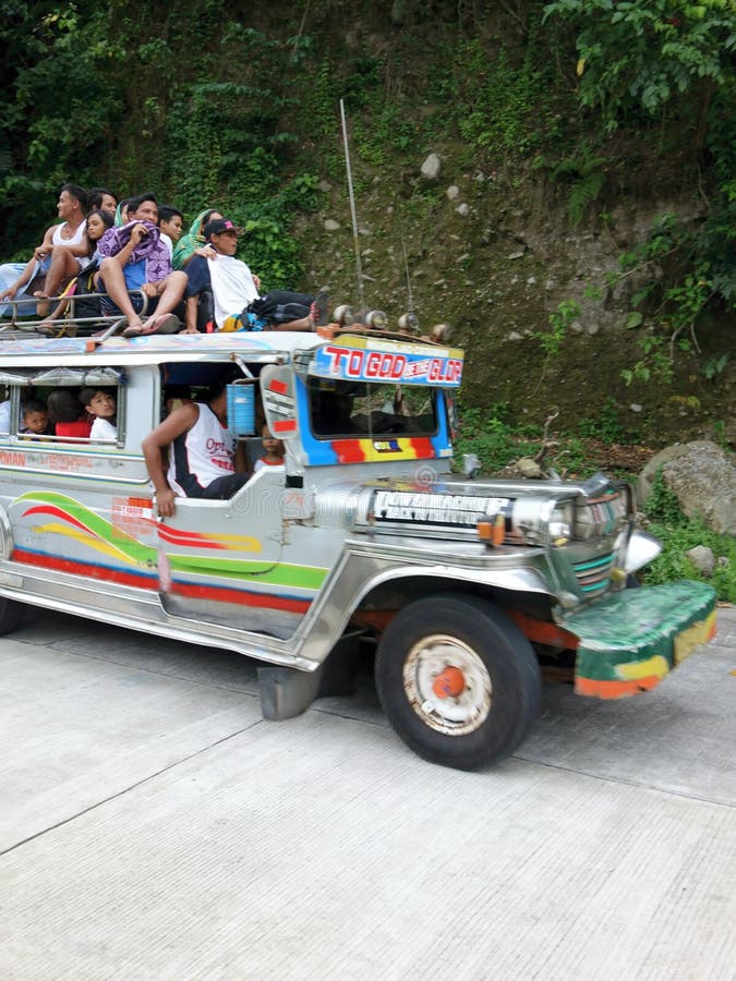 Jeepney editorial photography. Image of tourism, street - 105723962