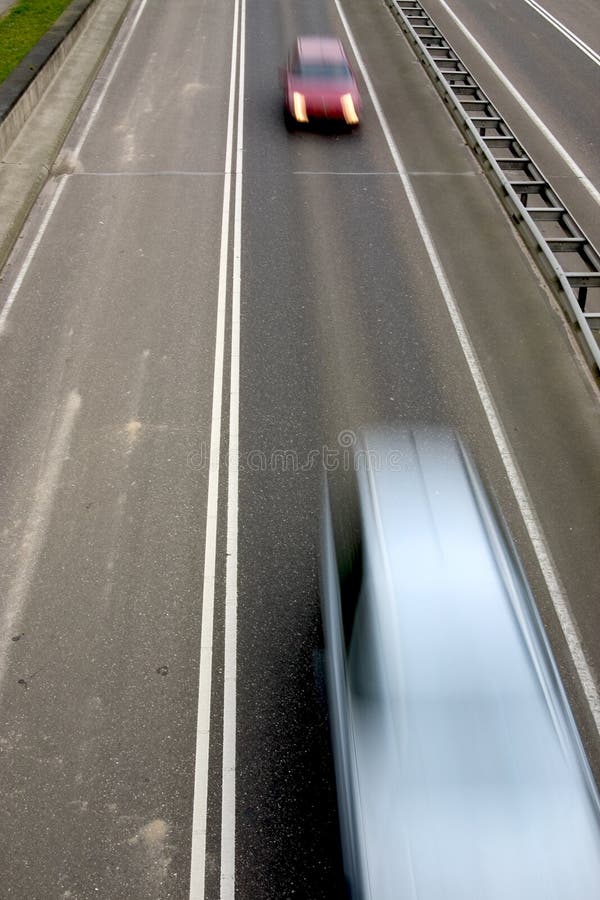 Fast Driving Cars on the Road Stock Photo - Image of motion, travelling ...