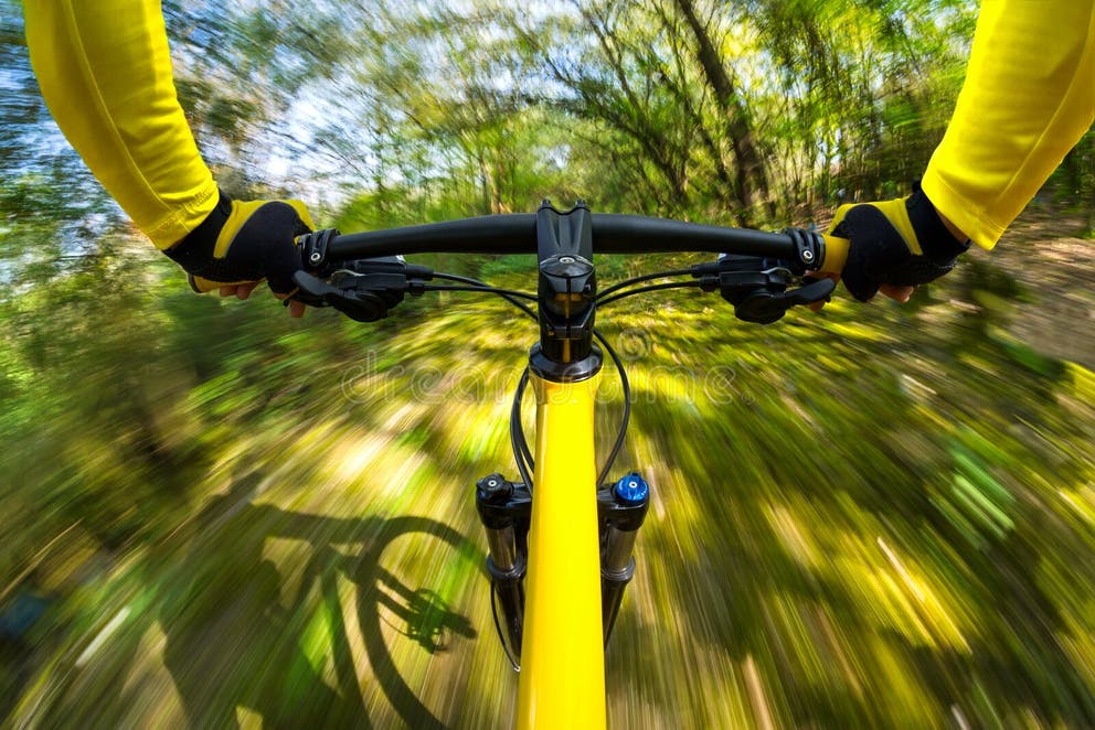 Fast dynamic bicycle stock photo. Image of outdoor, activity - 70566016