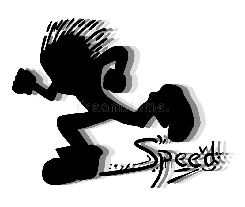 Fast effect stock vector. Illustration of jump, success - 26747034