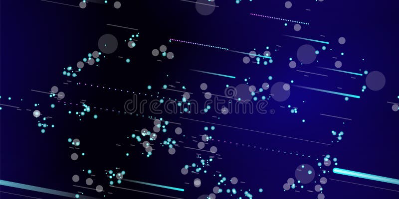 Fast Effect. Motion Neon. Seamless Pattern. Glitch Stock Vector ...