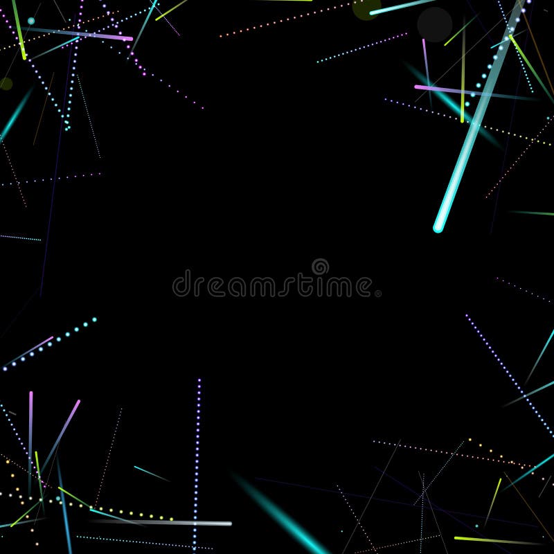Fast Effect. Motion Neon. Glare Dynamic Stock Vector - Illustration of ...