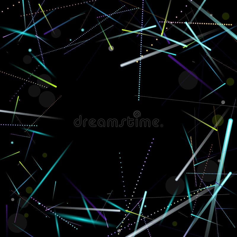 Fast Effect. Motion Neon. Glare Dynamic Stock Vector - Illustration of ...