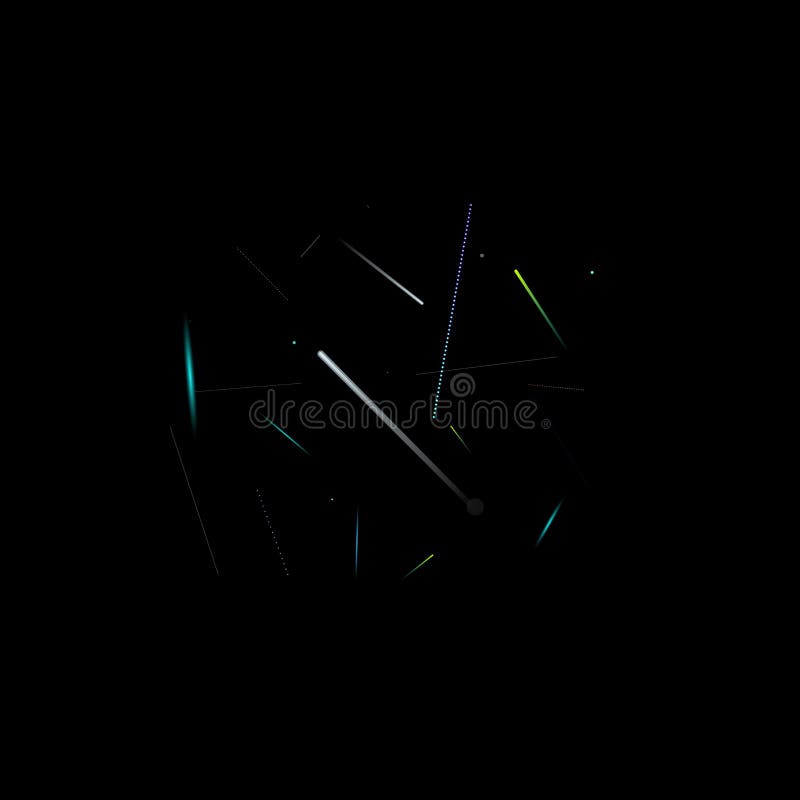 Fast Effect. Motion Neon. Glare Dynamic Stock Vector - Illustration of ...