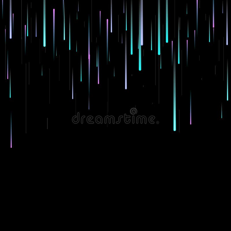 Fast Effect. Motion Neon Light Movement Static Stock Vector ...